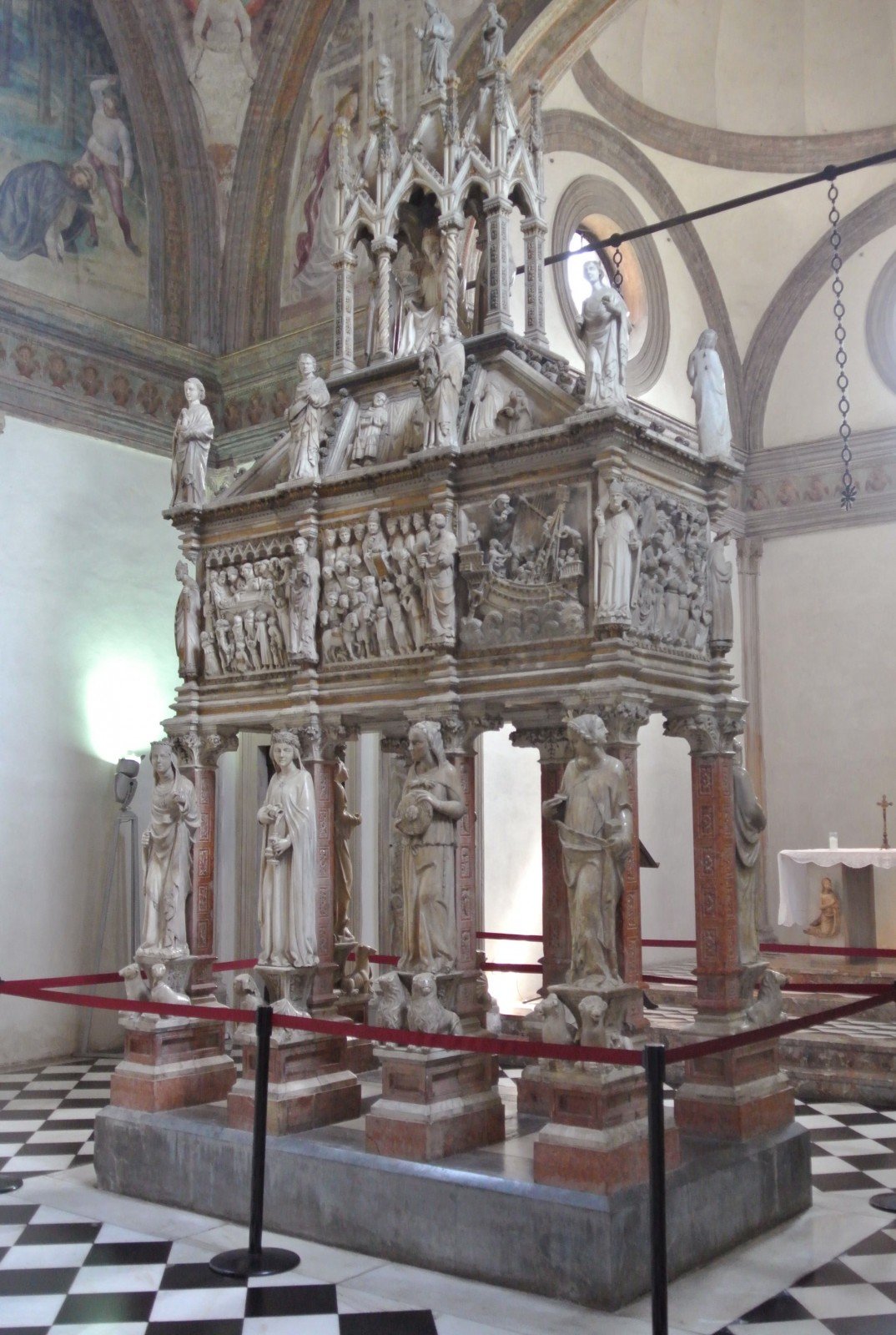 Weekend tips: Giovanni di Balduccio's virtues at Sant'Eustorgio, Milan ...