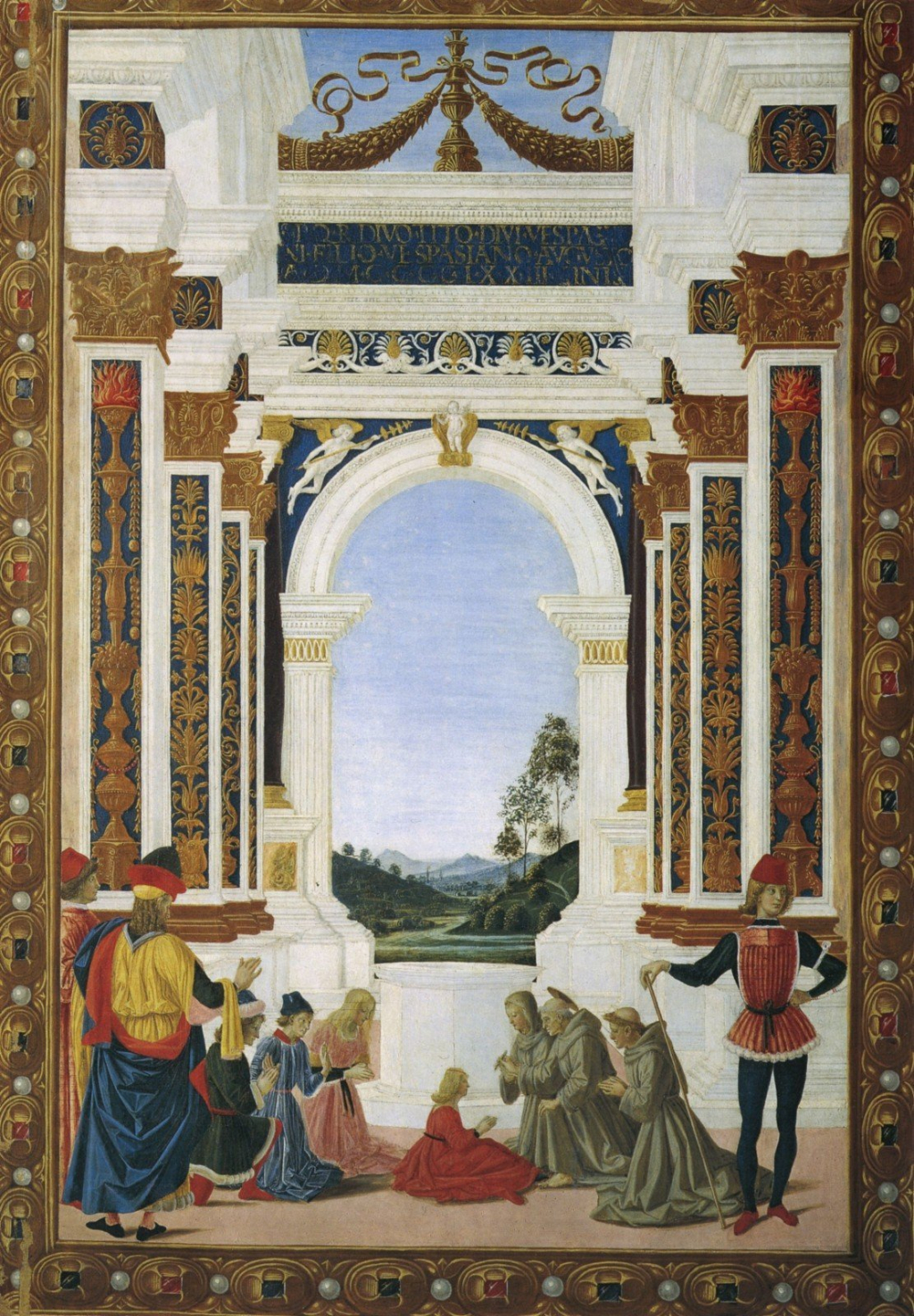 At "Perugino master of Raphael" two paintings seeking for a conceptual ...