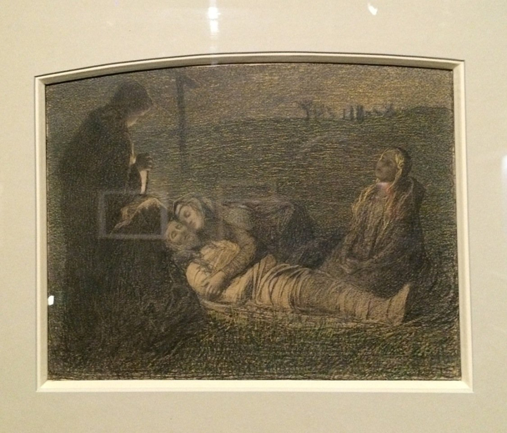 Recent scientific analysis reveal the "gold" of Giovanni Segantini ...