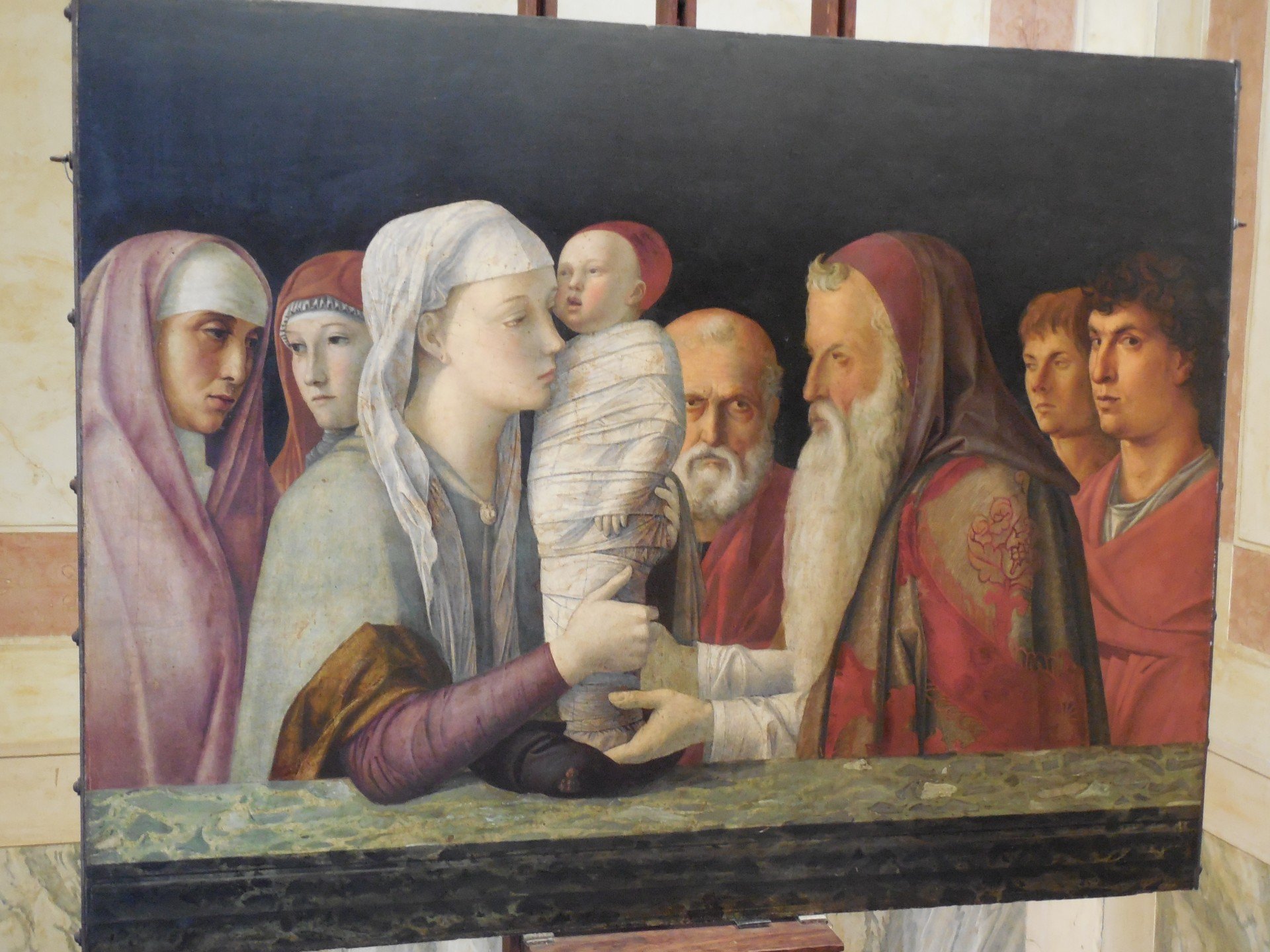 Giovanni Bellini? Convince the guard to open the security cordon and ...